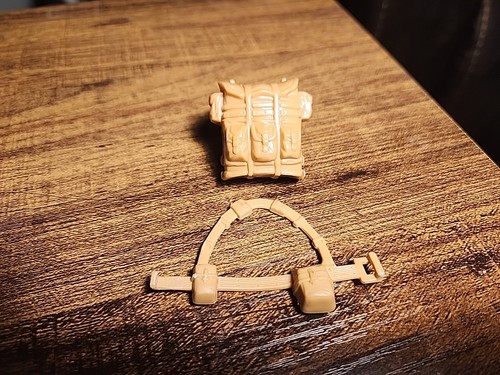 GI Joe ARAH 1987 V1 Outback Harness Belt / Backpack Accessories Weapon ...