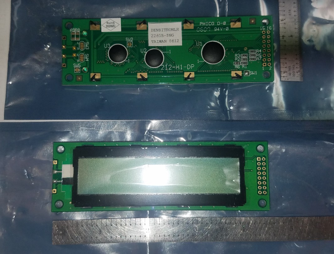 DENSITRON 2261B-SNG LCD DISPLAY | eBay