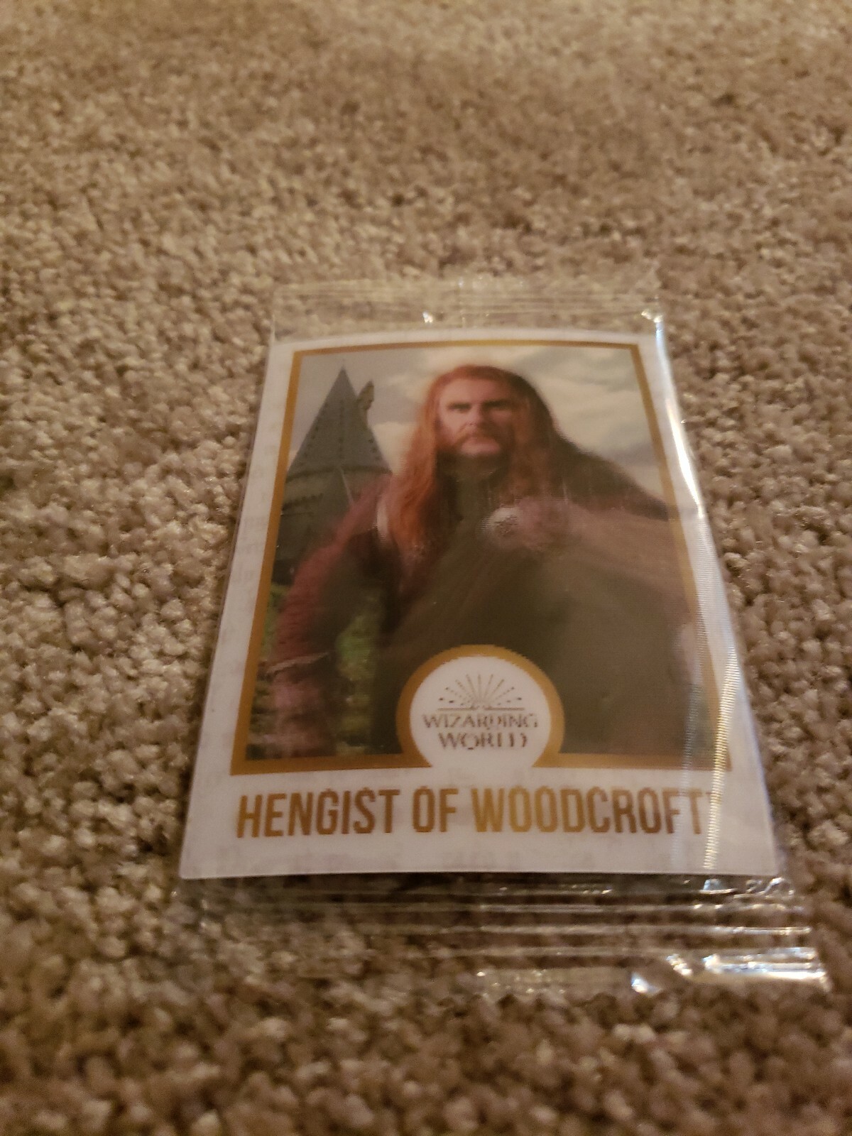 Harry Potter Wizarding World Trading Cards; WHITE border. Hengist Of ...