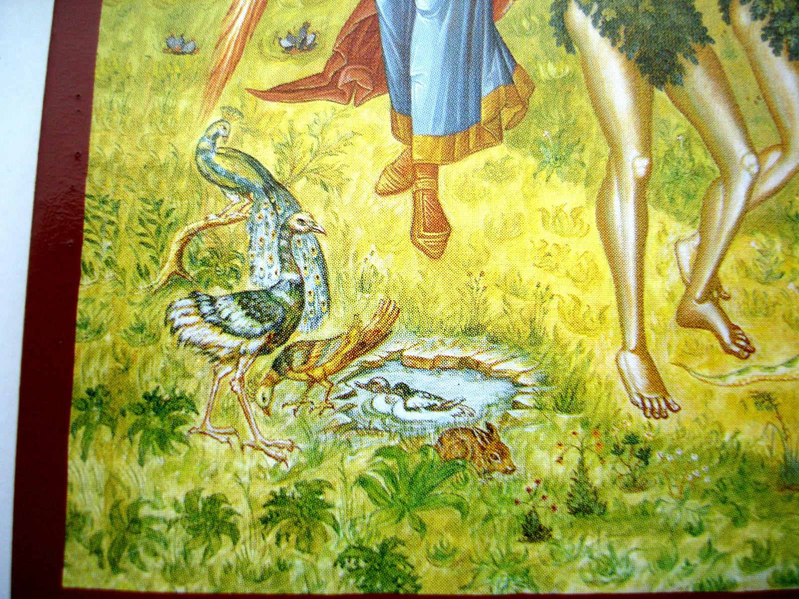 Adam u. Eva Vertreibung aus dem Paradies Eve Ikone Icon Ikona Icone ...