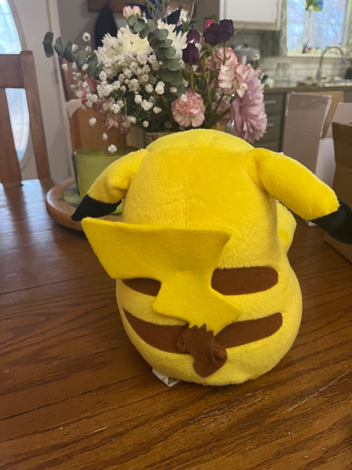 Pokemon 2005 Battle Ready Pikachu 8” Hasbro Lights Sound Plush Tested ...