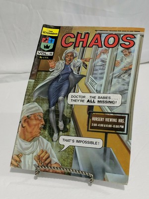 1992 CRUSADERS, VOL. 5: CHAOS By Jack T Chick COMIC vintage free ...