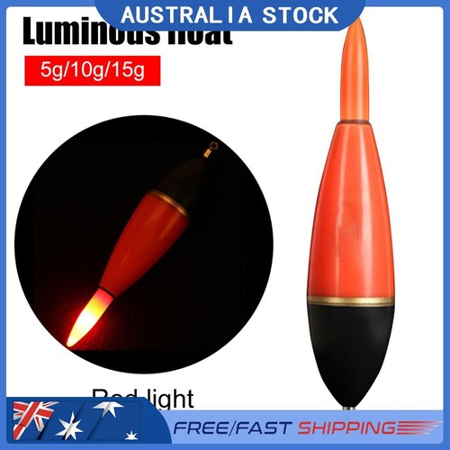 Luminous Fishing Night Float Portable Night Glow Fishing Float (Red Light 10g) | eBay