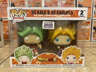 Funko Pop! Animation: Dragon Ball Super - SS Kale & SS Caulifla 2 Pack ...