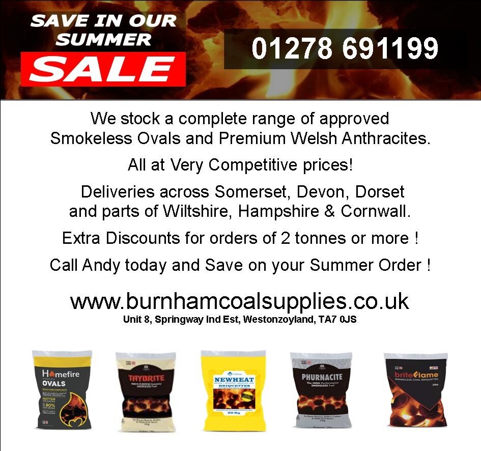 TAYBRITE SMOKELESS COAL - DELIVERIES ACROSS SOMERSET, DEVON & DORSET ...