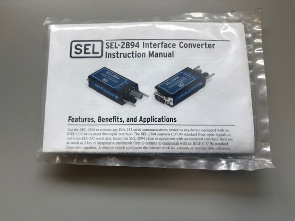 SEL-2894 Interface Converter | eBay