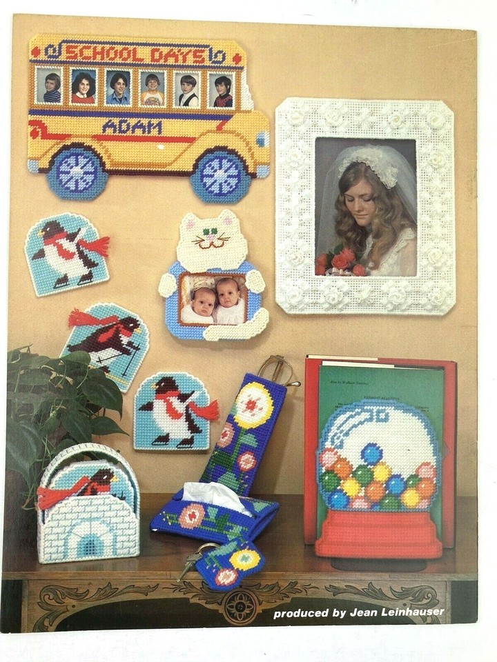 Easy To Make Plastic Canvas Projects Needlepoint Coasters Frames Volume ...
