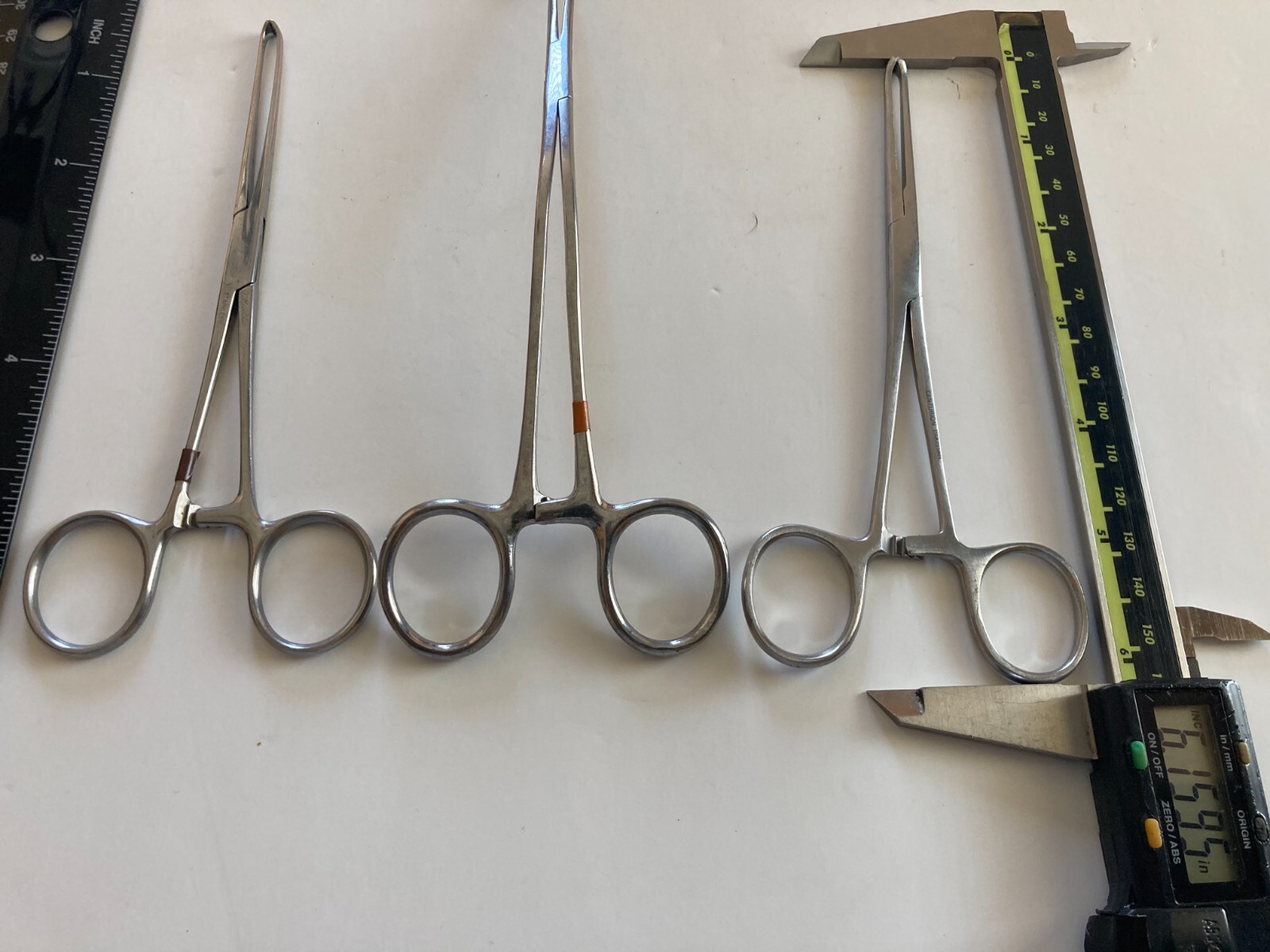 Lot Of 3 Ochsner Kocher Hemostatic Forceps 6Inches Artery Surgical ...