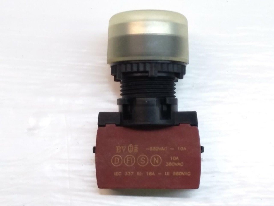 Baco 23-E01 Contact Block Red Start/Stop Contact Block Push Button LOT ...