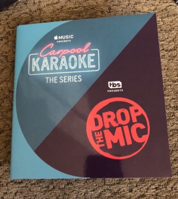 CARPOOL KARAOKE and DROP THE MIC 2018 Emmy FYC DVD James Corden Method ...