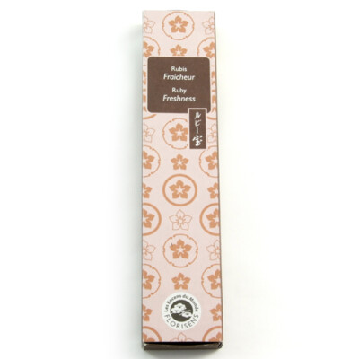 Japanese Incense Sticks Karin by Kunjudo -Ruby + Holder | eBay Australia