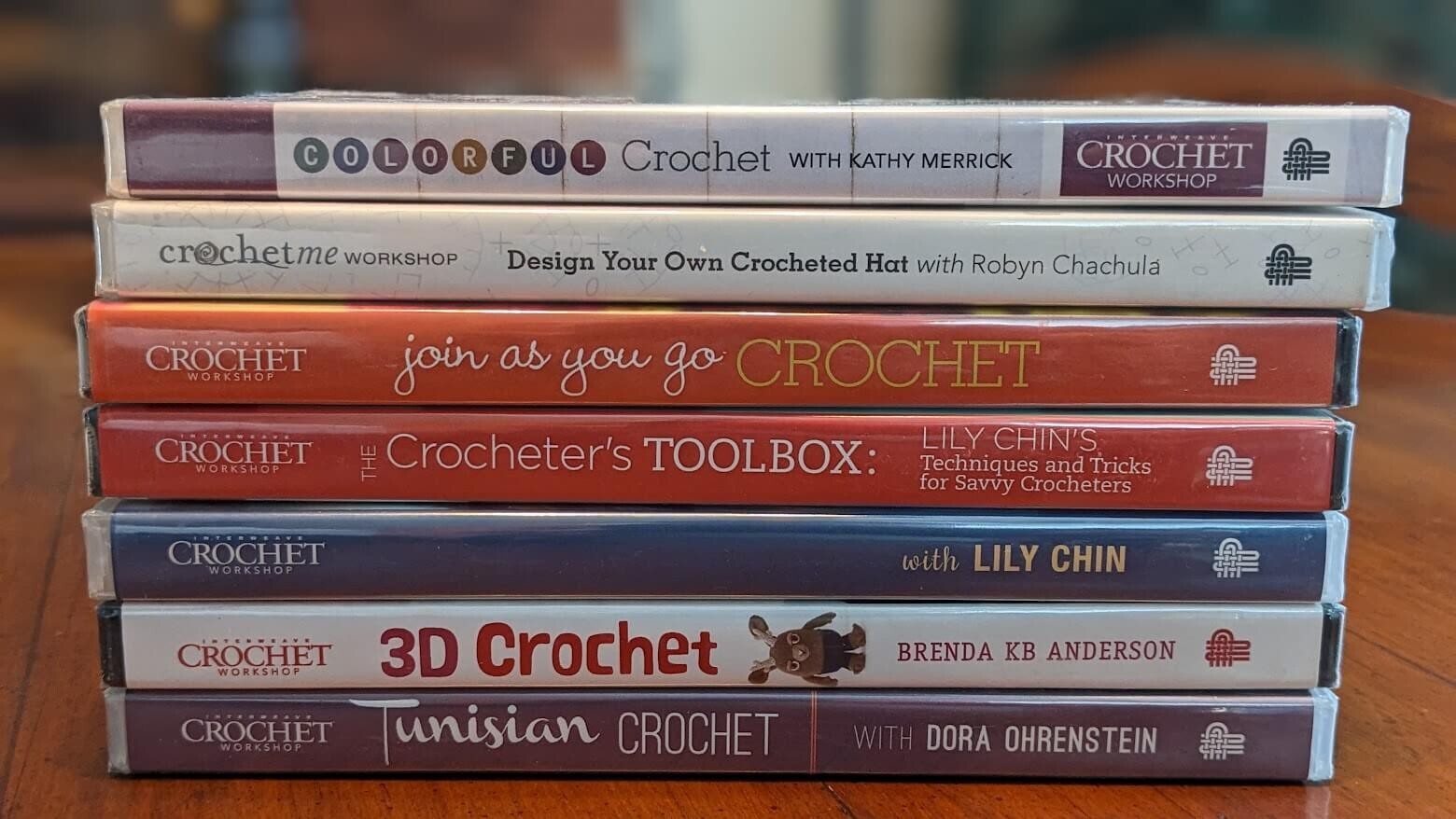 Crochet Workshop DVD Bundle Lily Chin, Robyn Chachula, Dora Ohrenstein ...