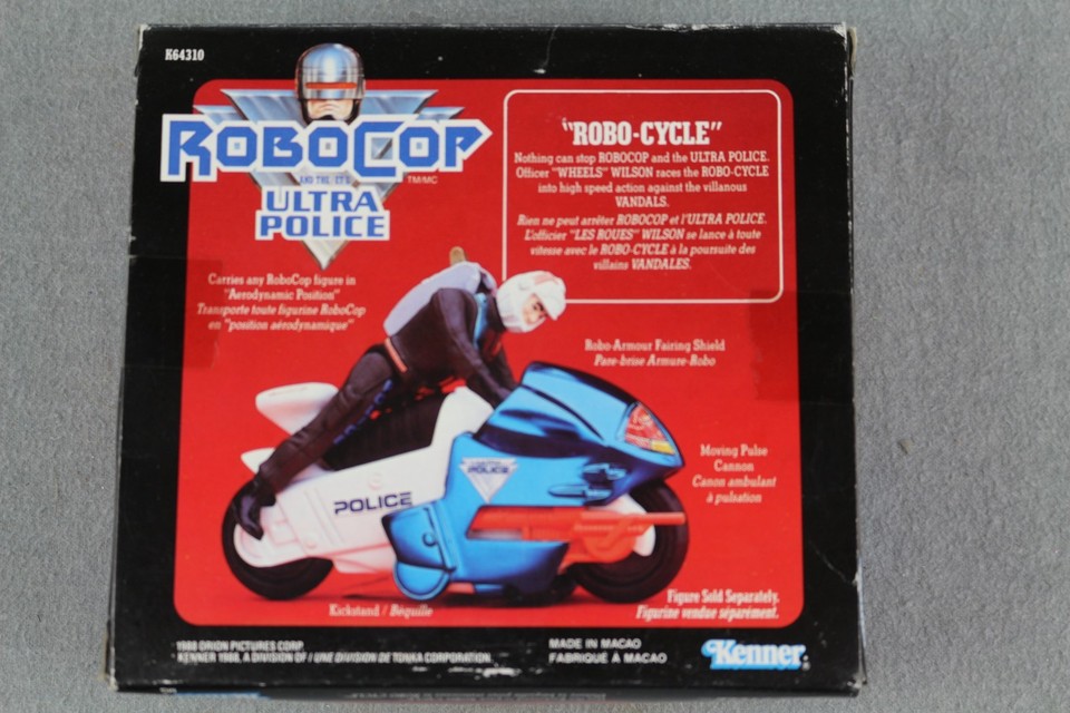 Vtg RoboCop Ultra Police Robo-Cycle Kenner 1988 New in sealed box | eBay