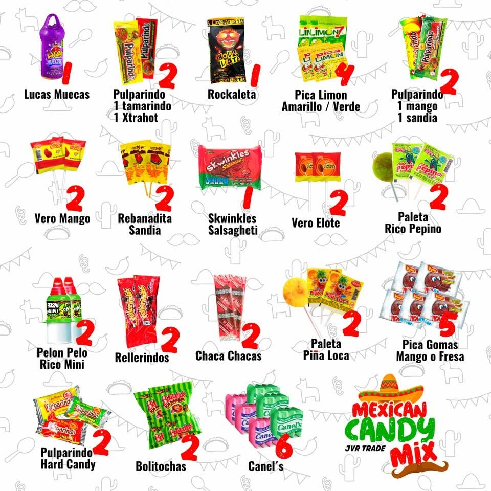 Mexican Candy Names Mi Dulce Mexico Candy, With Salt And Chili,