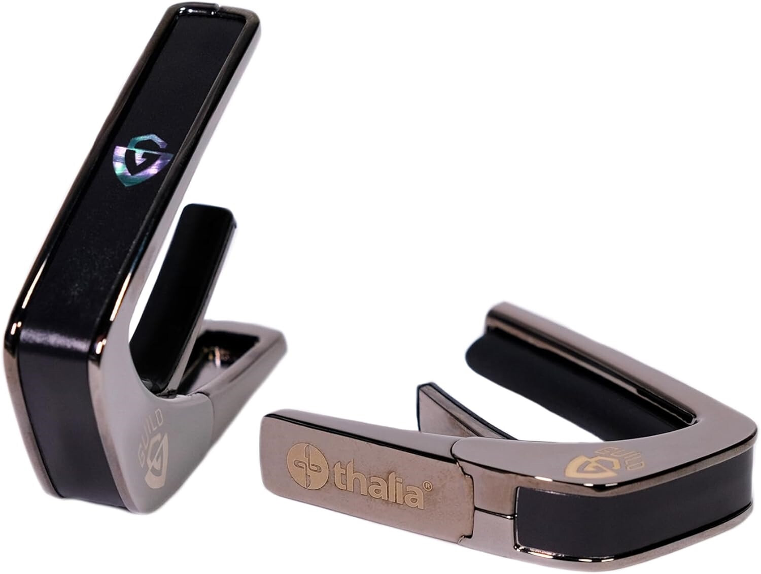 Thalia Guitar Capo Guild Officially Licensed G-Shield on Ebony Inked ...