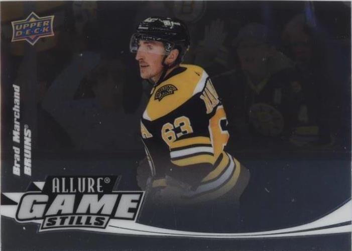 2022-23 Upper Deck Allure - Game Stills Brad Marchand #GS-17 for sale ...
