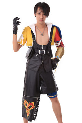 Tidus Cosplay Halloween Party Costume Blitzball Outfit US Size Kid ...