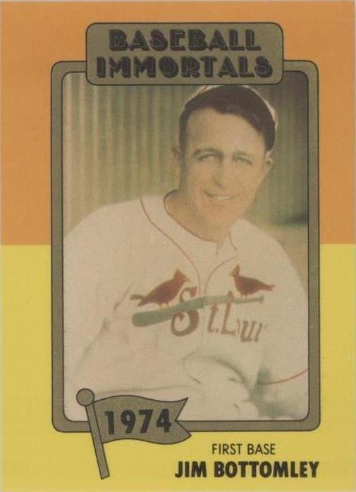 1980-84 SSPC Baseball Immortals 1st Printing - Jim Bottomley #142 for ...