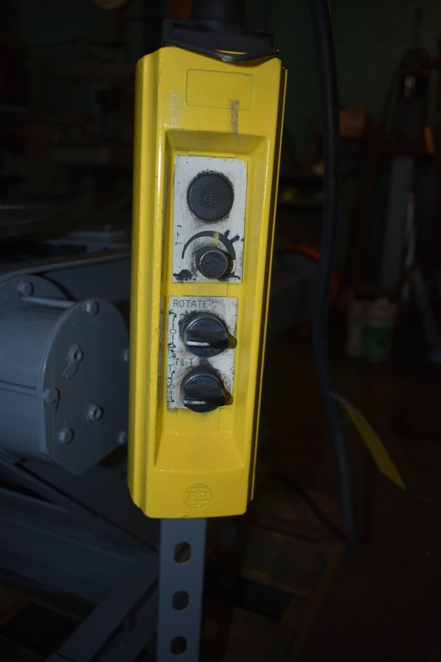 2000 LB KOIKE-ARONSON "HD20A" VARIABLE-SPEED WELDING POSITIONER W/CHUCK ...