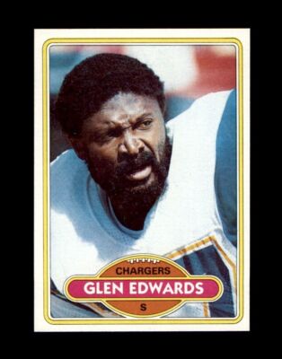 1980 Topps Football SET BREAK #88 Glen Edwards NM or Better | eBay
