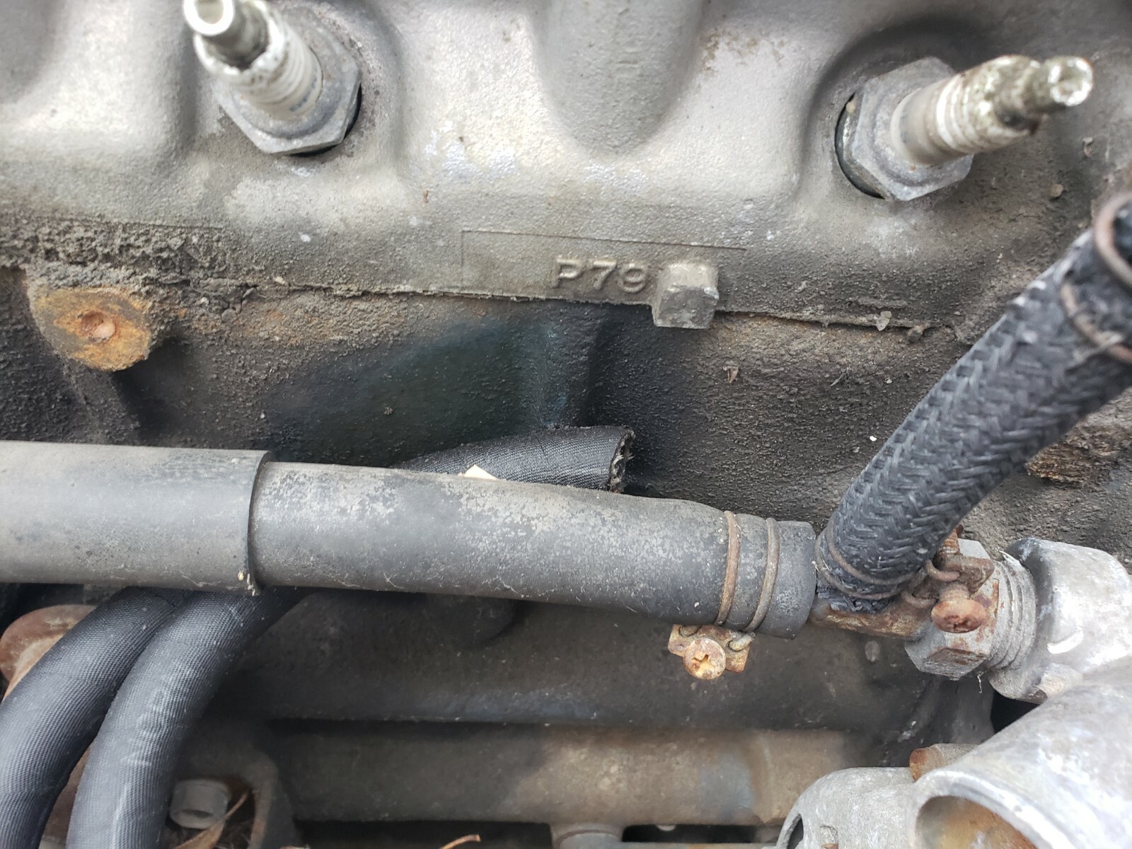 Nissan Datsun 280zx OEM P79 head Cylinder with camshaft A | eBay