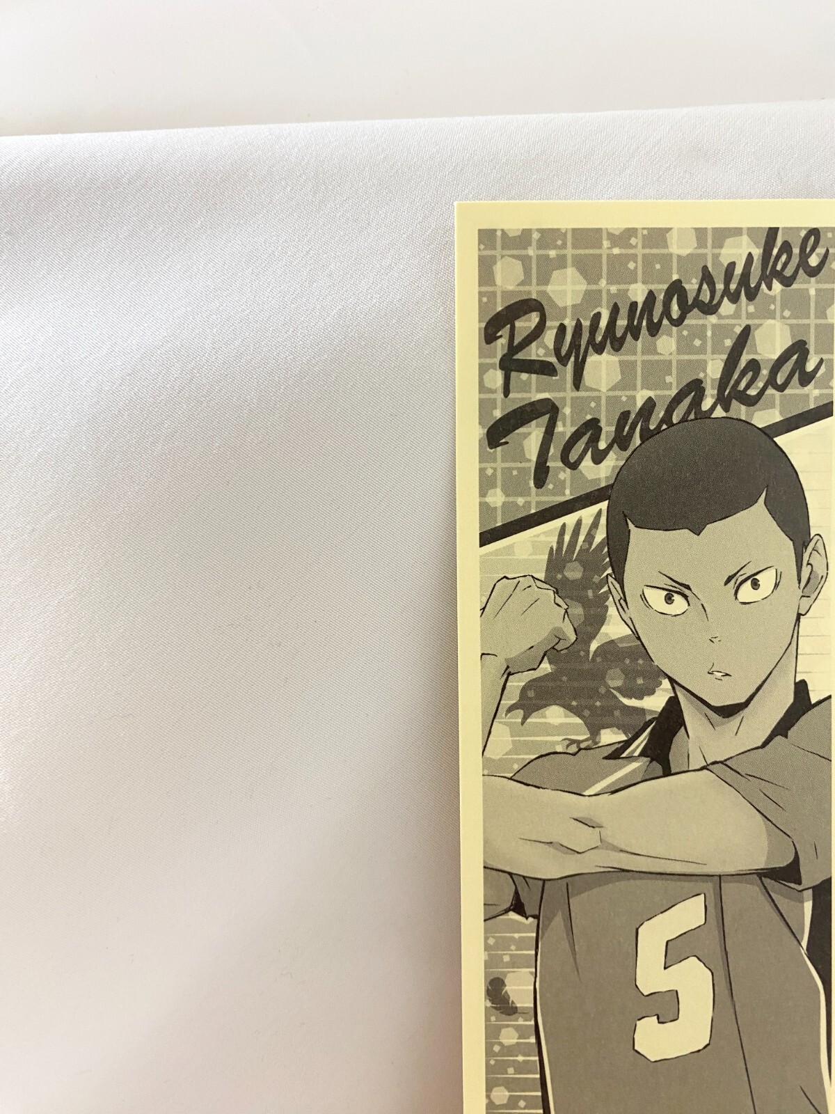 Haikyuu!! Haikyu!! Ryusuke Tanaka Trading Long Sticker Card TCG No.05 Bandai 36 | eBay
