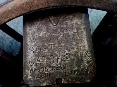 VINTAGE!!! 6 Victor double coil Spring Soft Catch Fox Traps Woodstream ...