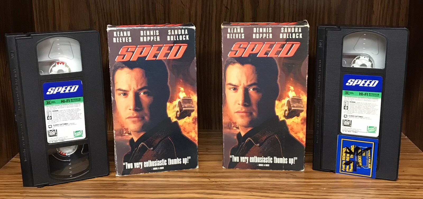 Speed 1994 VHS With Keanu Reeves Acceptable | eBay