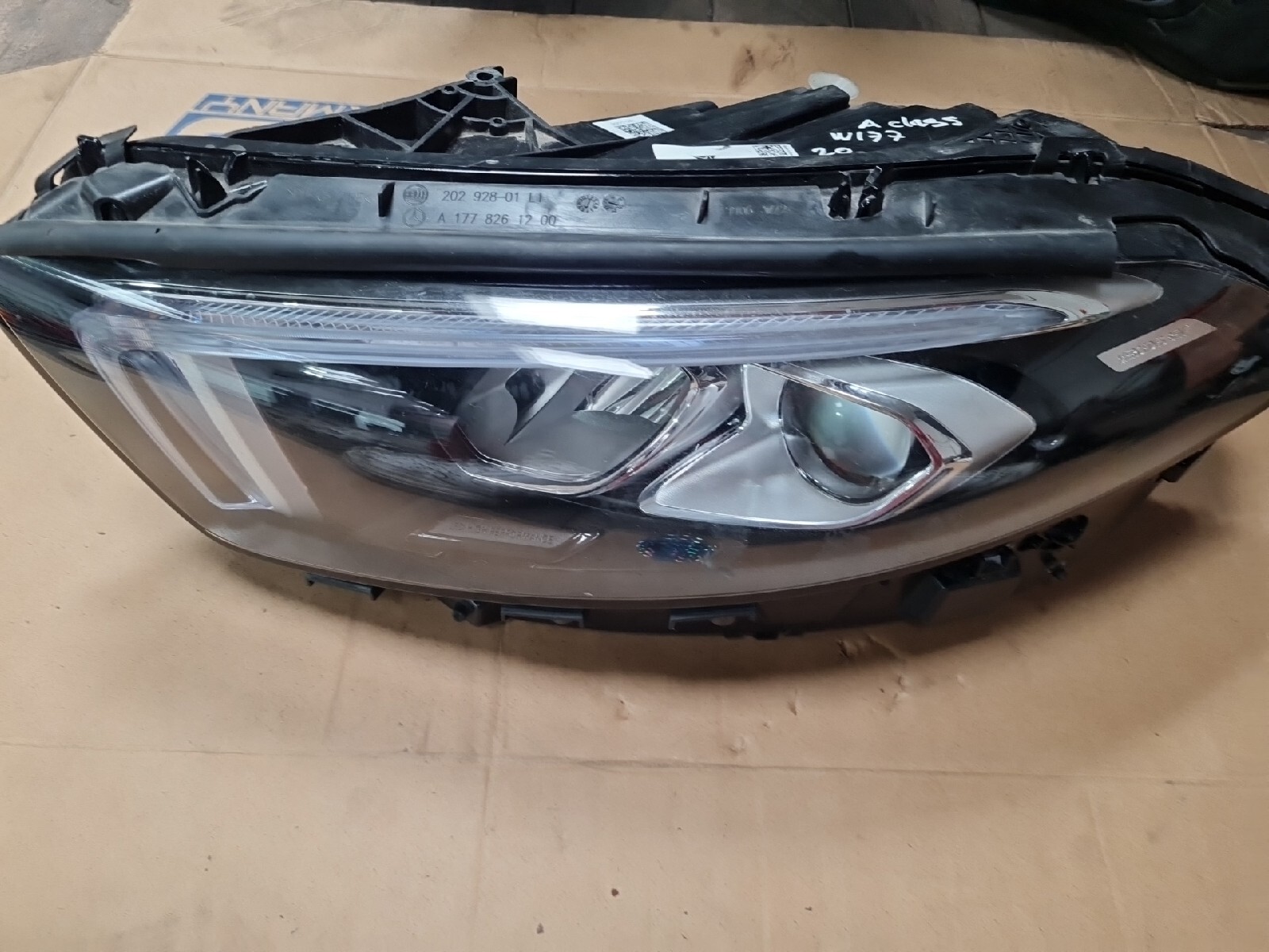 Mercedes-Benz A1769069200 A Class Right Headlight for sale online | eBay