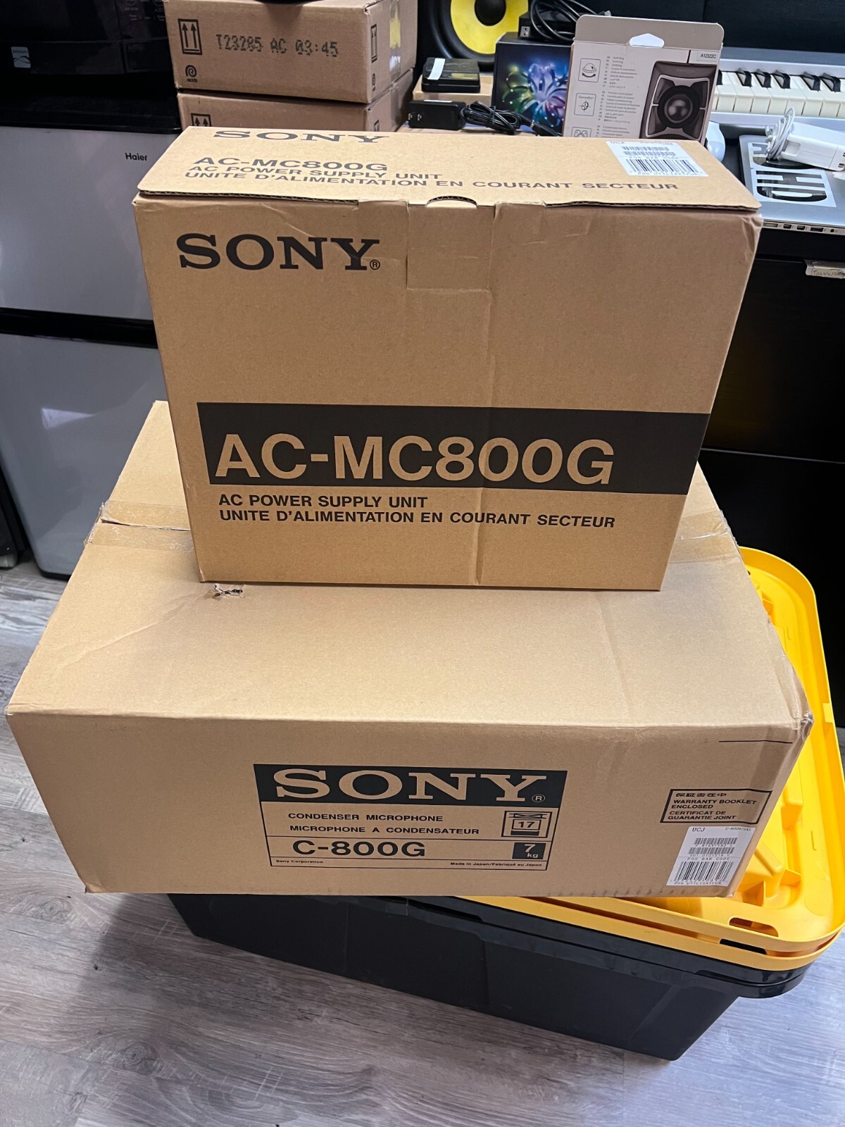 Sony C800GPAC C-800G Studio Tube Wired Professional Condenser ...