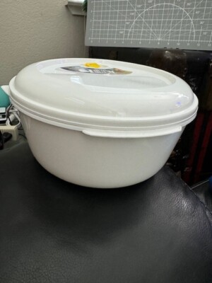 Regent White 3Qt. Food Storage Container With Lid Party Supply New ...