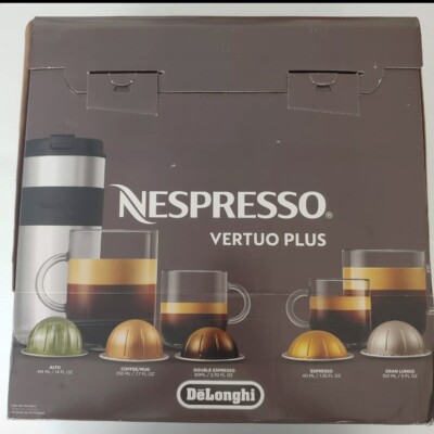 De'Longhi Nespresso Vertuo Plus Espresso Machine - Black (ENV150B) Open ...