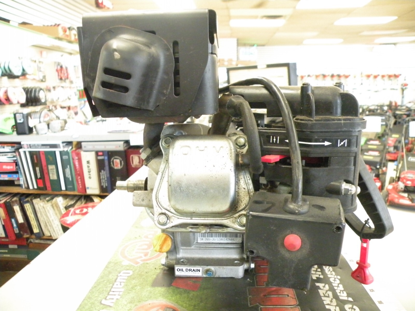 USED MTD 265-JU 179cc HORIZONTAL SHAFT ENGINE w/ELECTRIC START | eBay