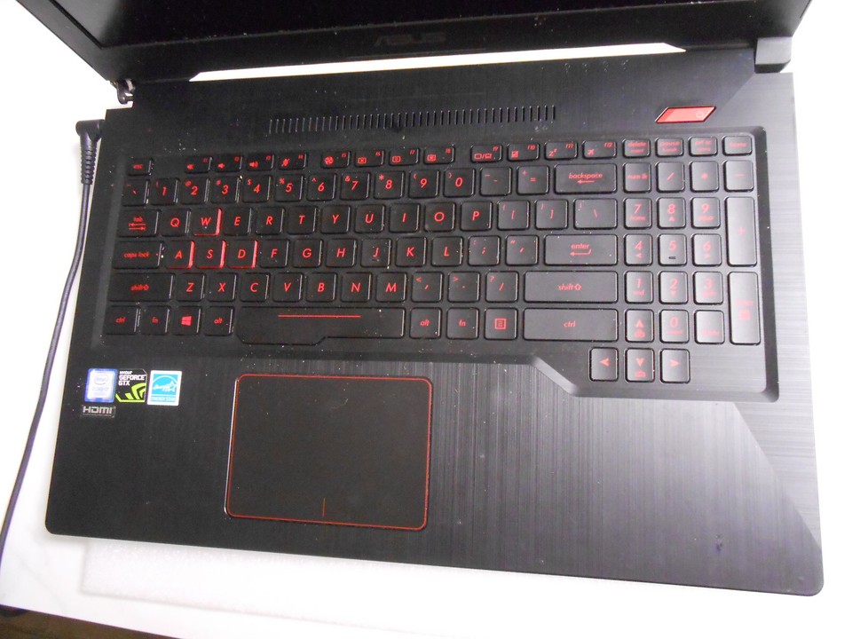 ASUS TUF FX503V 15.6' i7-7700HQ 16Gb RAM 256GB SSD Gaming Laptop + AC ...