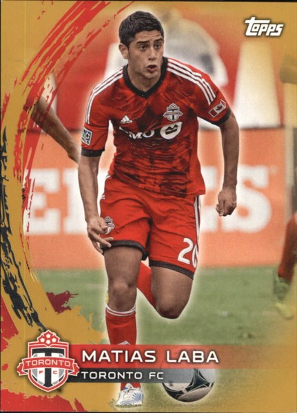 2014 Topps MLS - Gold #35 Matias Laba /25 (RC) for sale online | eBay