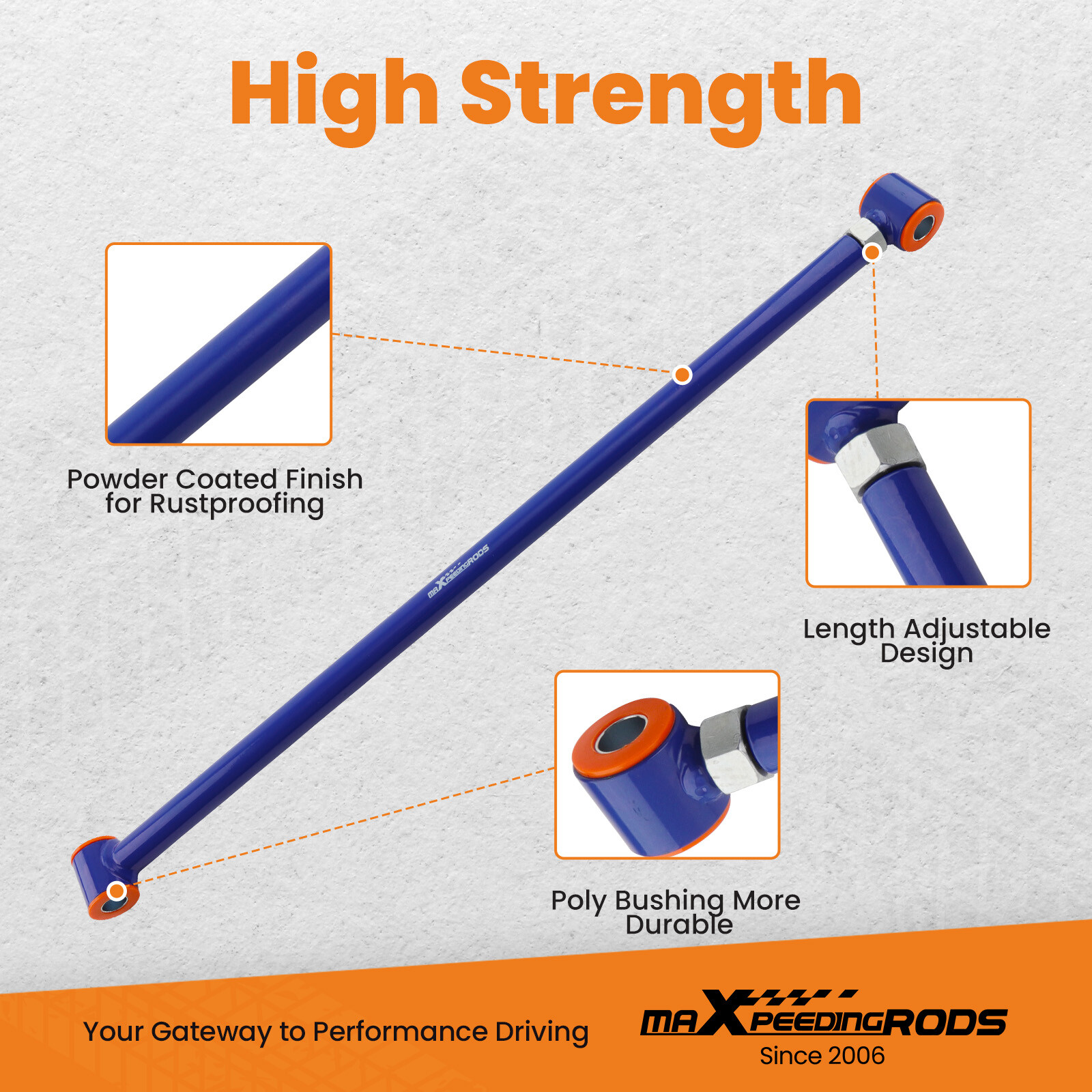 Rear Triangulated 4 Link Suspension Kit For Chevrolet S10 1994-2004 ...