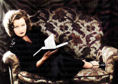 Greta Garbo RARE COLOR Photo 318 | eBay