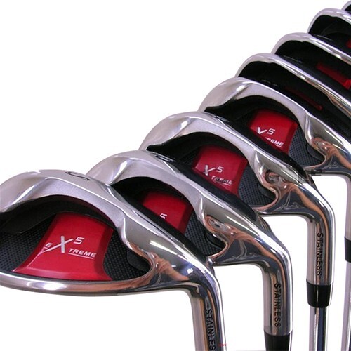 NEW XXL +2" STEEL BIG TALL EXTRA OVERSIZE XL 4-SW LONG TALL GOLF CLUBS ...