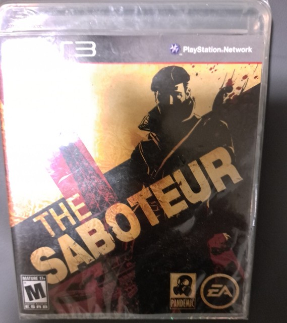 Saboteur (Sony PlayStation 3, 2009) for sale online | eBay