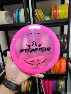 Dynamic Discs Lucid Breakout 154g Disc Golf Driver | eBay