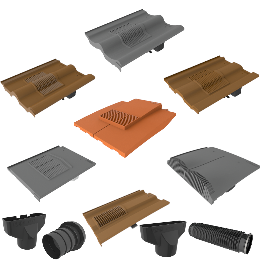 Timloc Roof Tile Vents Timloc Roofing Slate Ventilation Flexi Pipe or ...