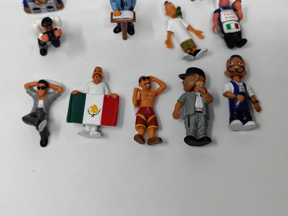 Vintage Lot Of 27 Little Homies PVC Figures Various Mixed Characters ...