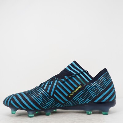 Adidas Nemeziz 17.1 FG Soccer Shoes Blue Black Mens Size 13 Adidas Nemeziz 17.1 FG Soccer Shoes Blue Black Mens Size 13