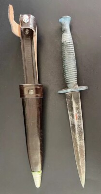 *Authentic* 20th Century Solingen Germany 6” Dagger with Cast Zinc ...