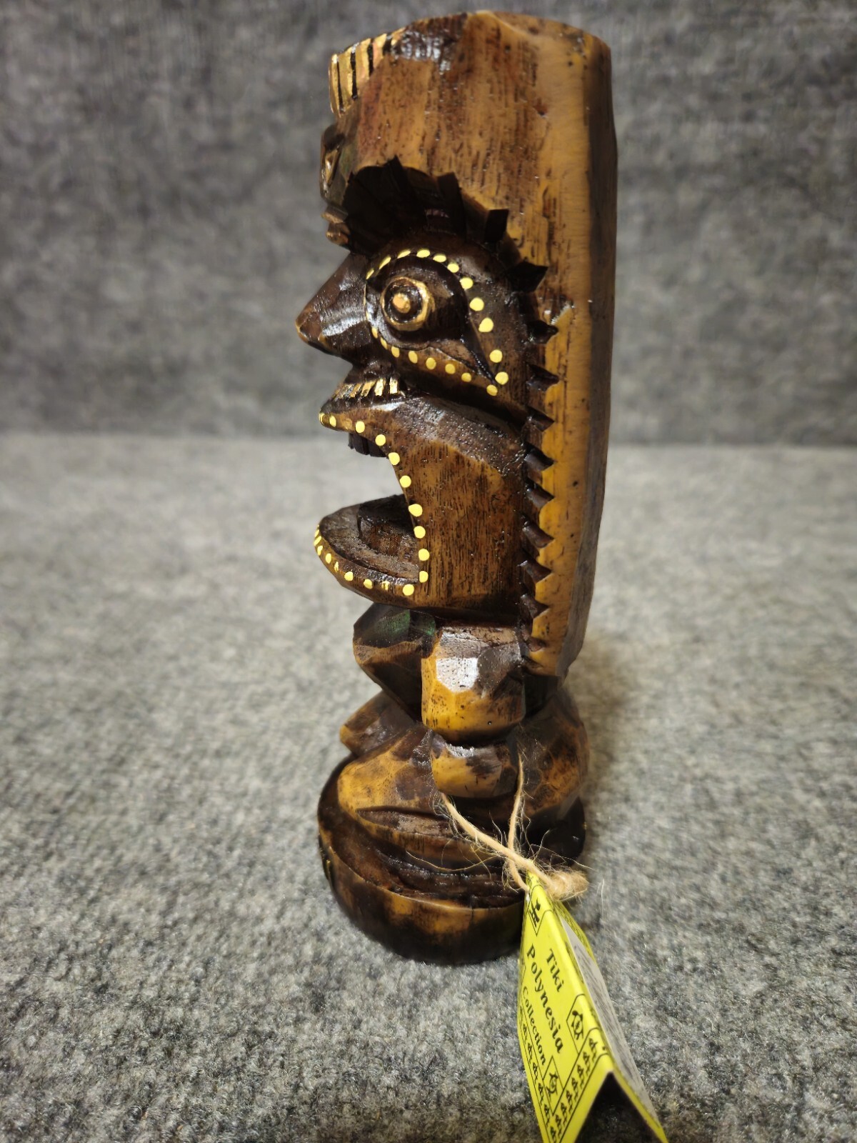 Wood WISDOM Tiki Chiefly Co. Hawaii Polynesia Collection for sale ...