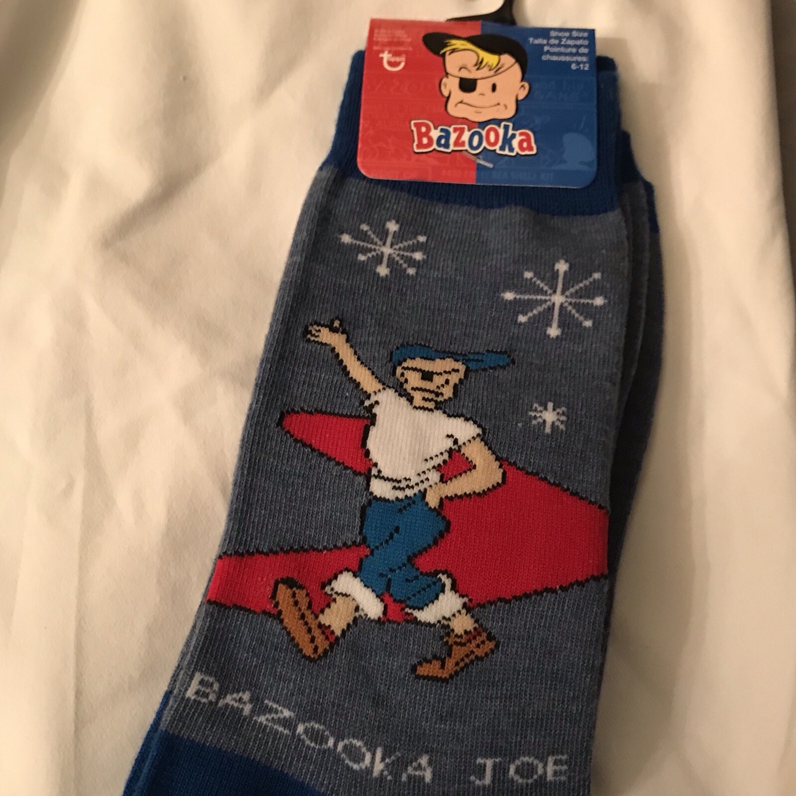 Bazooka Joe Men's Socks Size 6-12 New With Tag | eBay