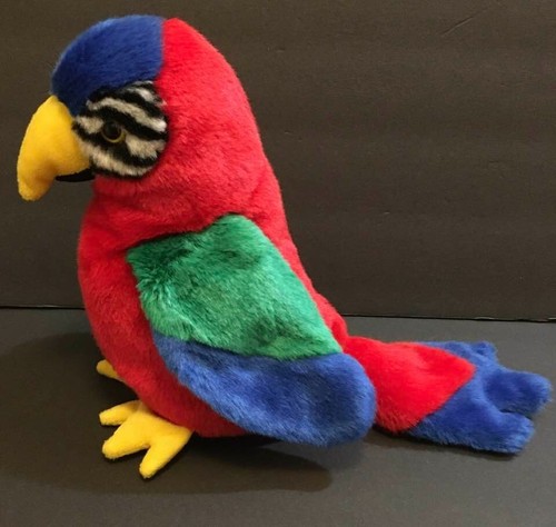 VTG TY Beanie Baby Jabber Parrot 1999 Plush Stuffed Cute Colorful Bird ...