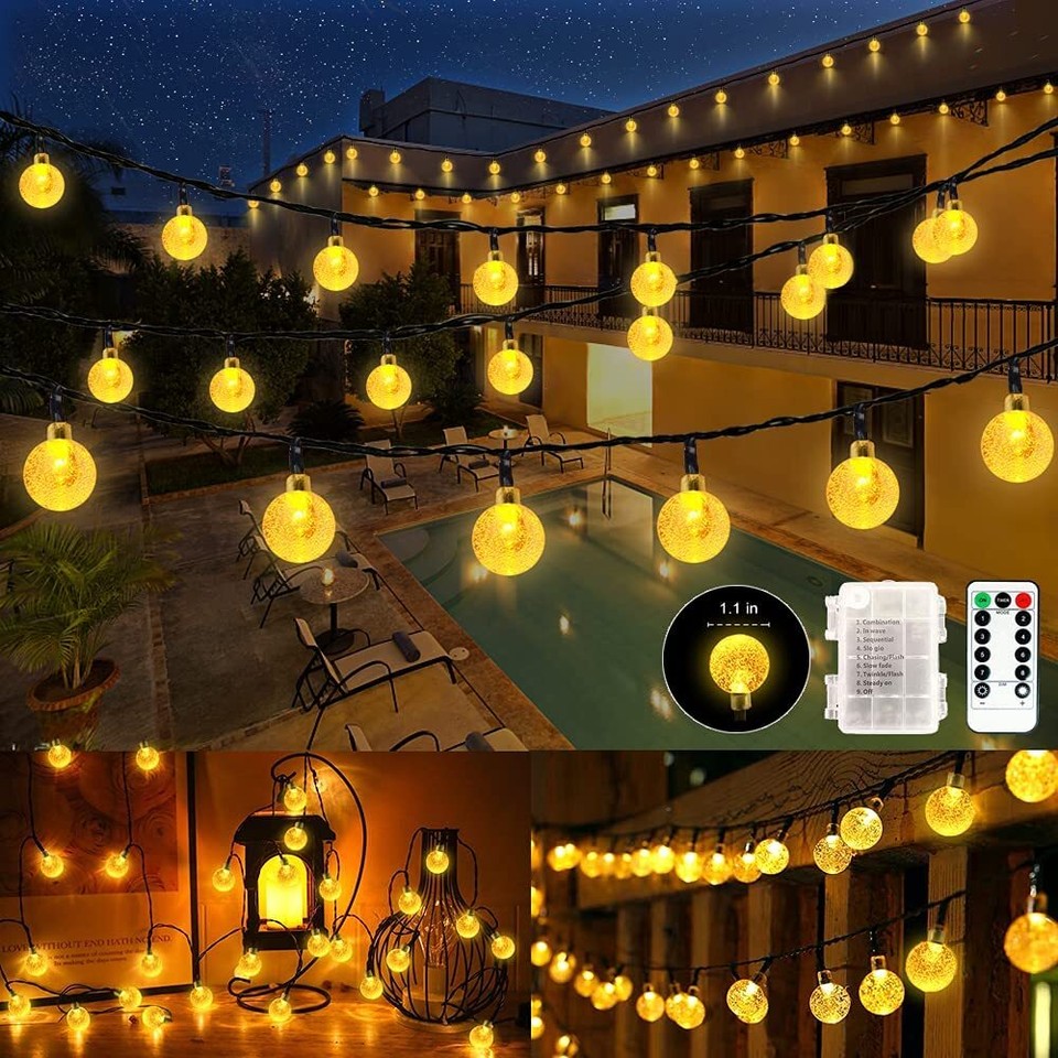 Fairy Lights Battery Operated String Light Remote String Lights For ...