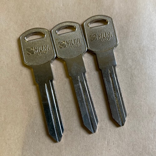 3x SILCA GM40 GMH HOLDEN L98AS UNCUT BLANK CAR KEY NOS COMMODORE ...