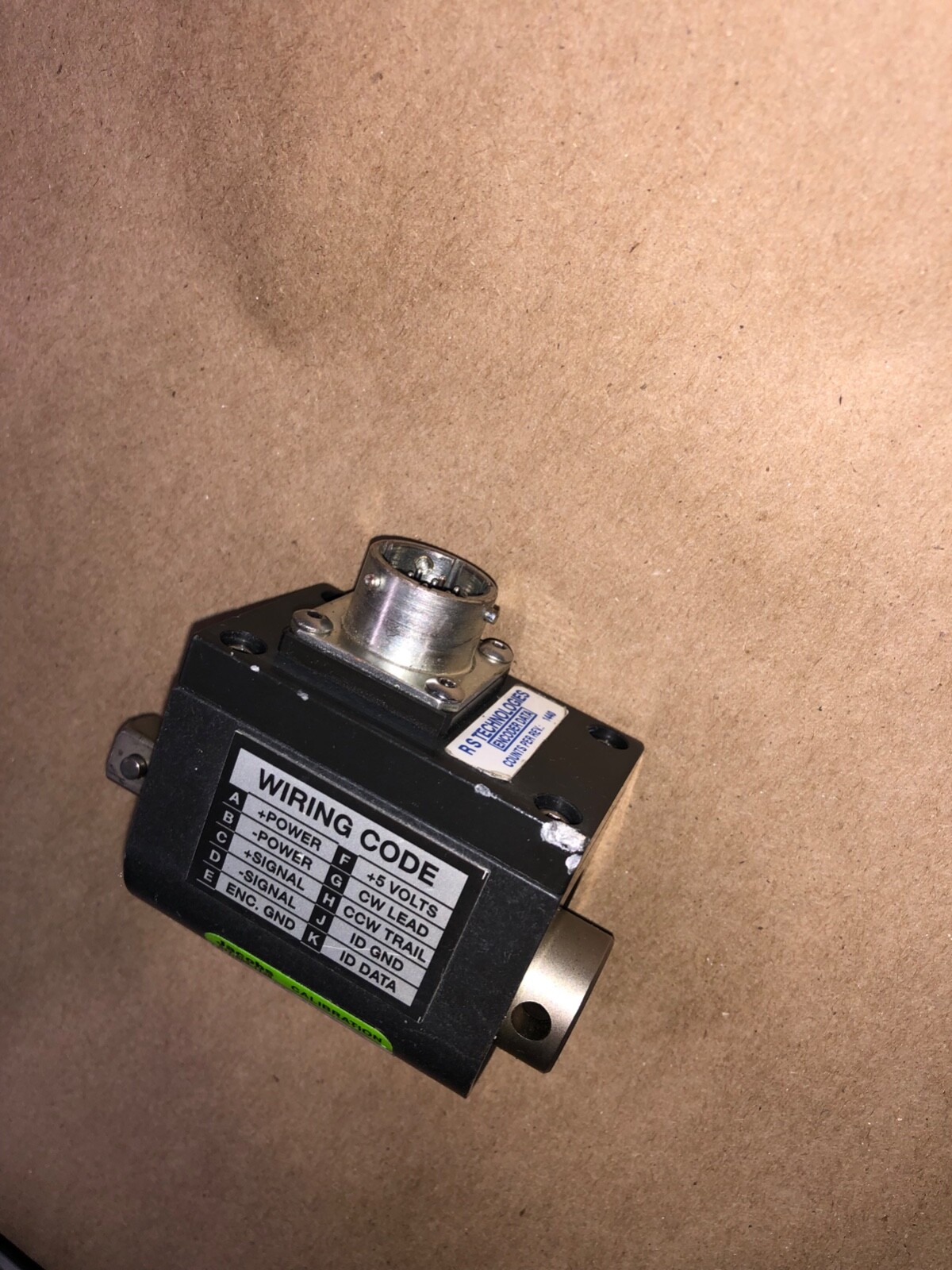 RS TECHNOLOGIES PRECISION TORQUE TRANSDUCER 039237-50051 50 LBFT | eBay